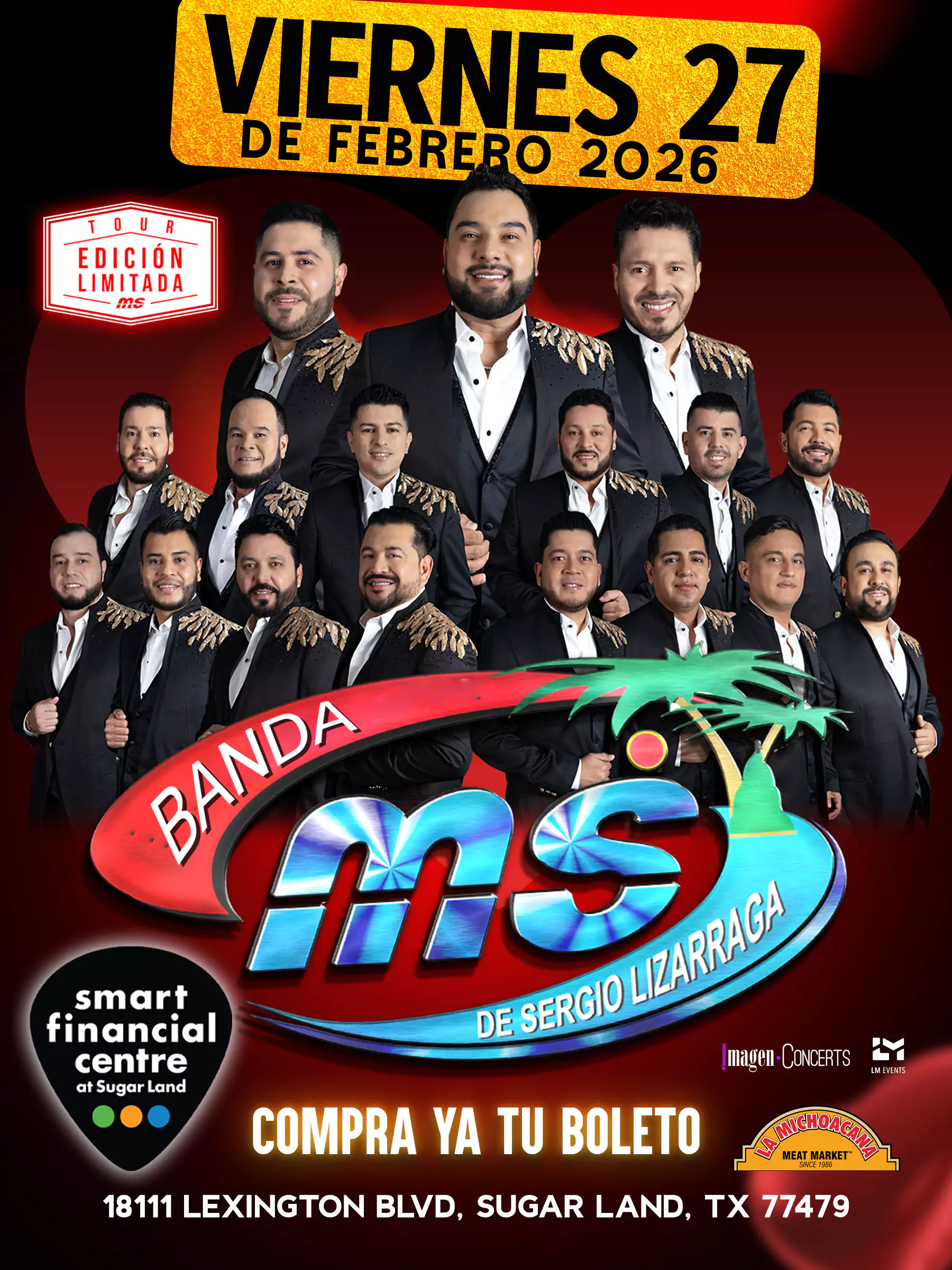 Boletos Banda MS en Houston – Edición Limitada Tour | Imagen Concerts ...